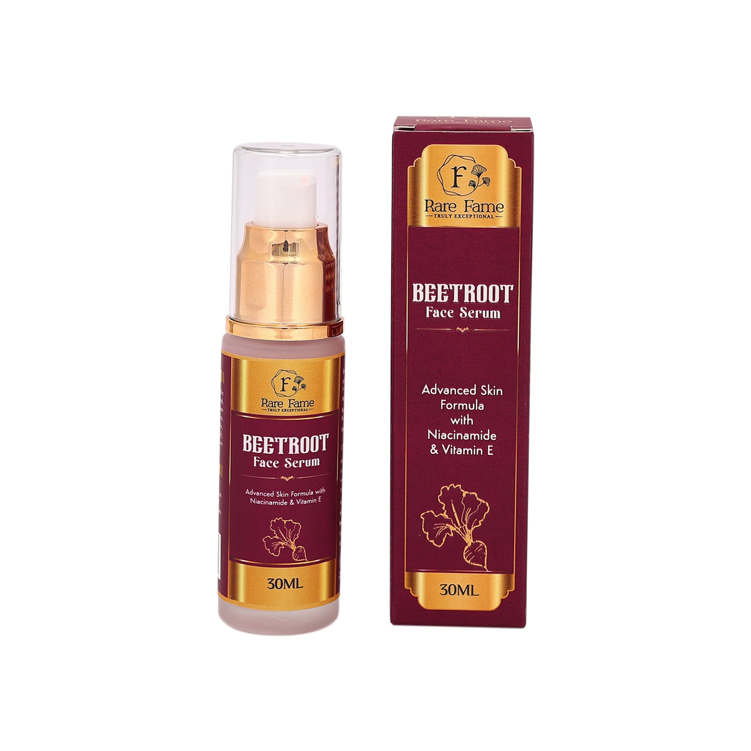 Beetroot Face Serum by Rare Fame : Unveil Radiant Skin Naturally